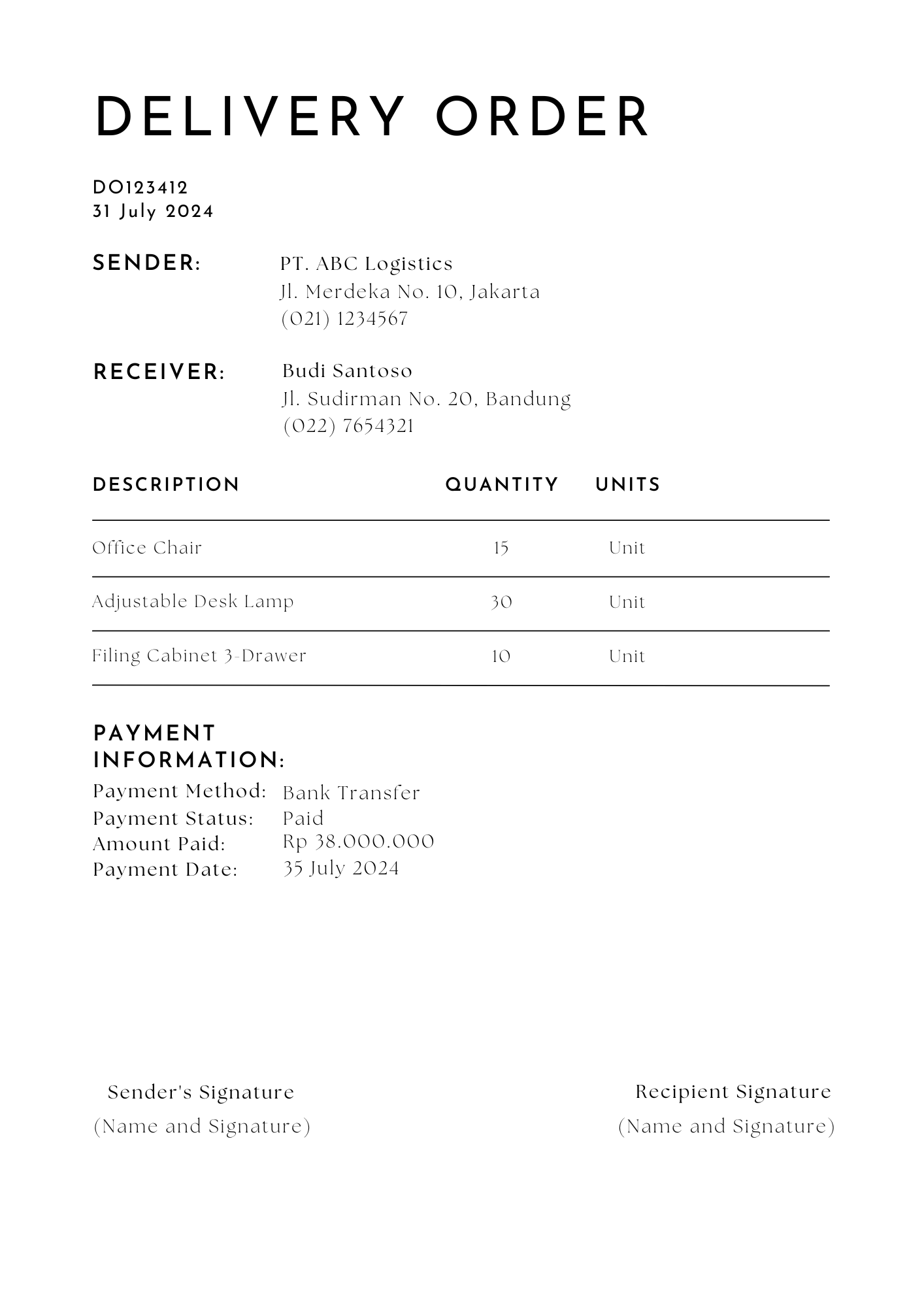 Delivery Order: Definisi, Fungsi, dan Cara Membuatnya